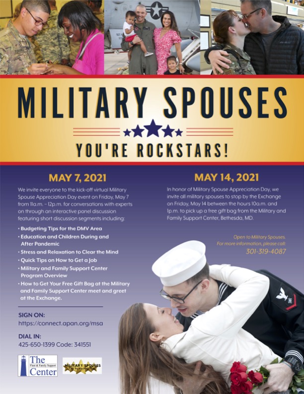 Military Spouse Appreciation Day Today! « Joel Schofer's Career ...