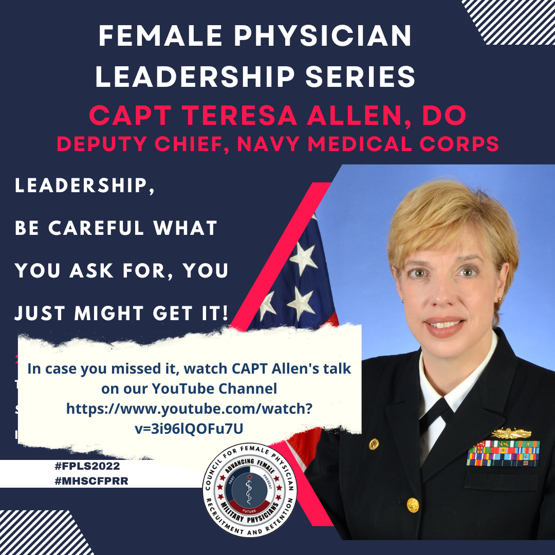 In Case You Missed It – Female Physician Leadership Series: Leadership, be careful what you ask ...